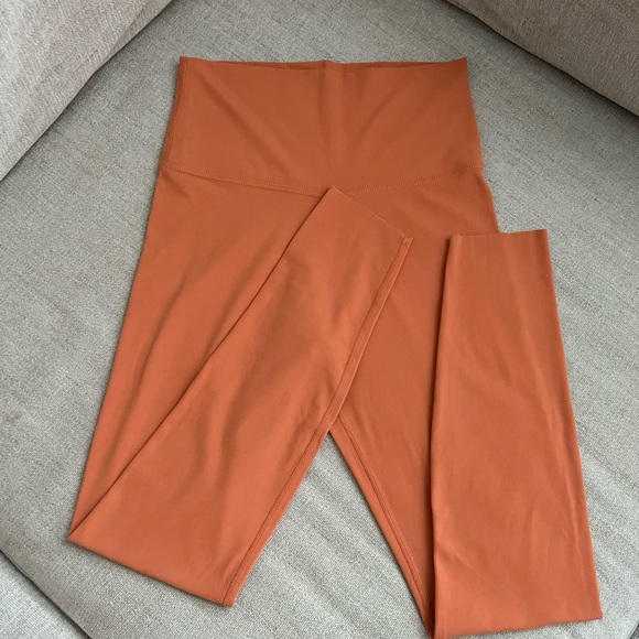 Nike | Pants & Jumpsuits | Nike Orange Workout Leggings | Poshmark